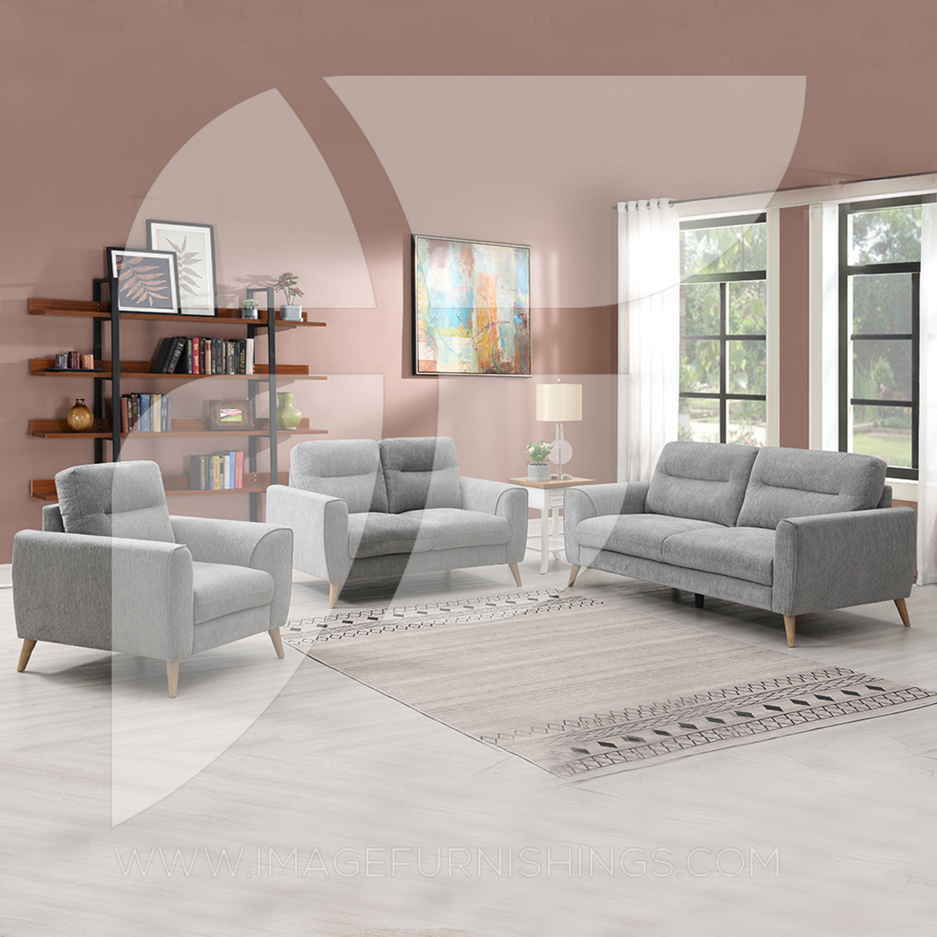 Image Furnishings. Anderson 2S Grey