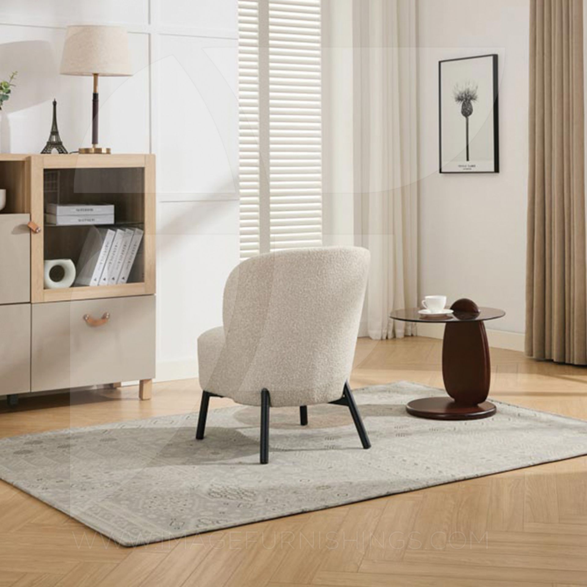 Image Furnishings. Talia Accent Chair Natural Beige